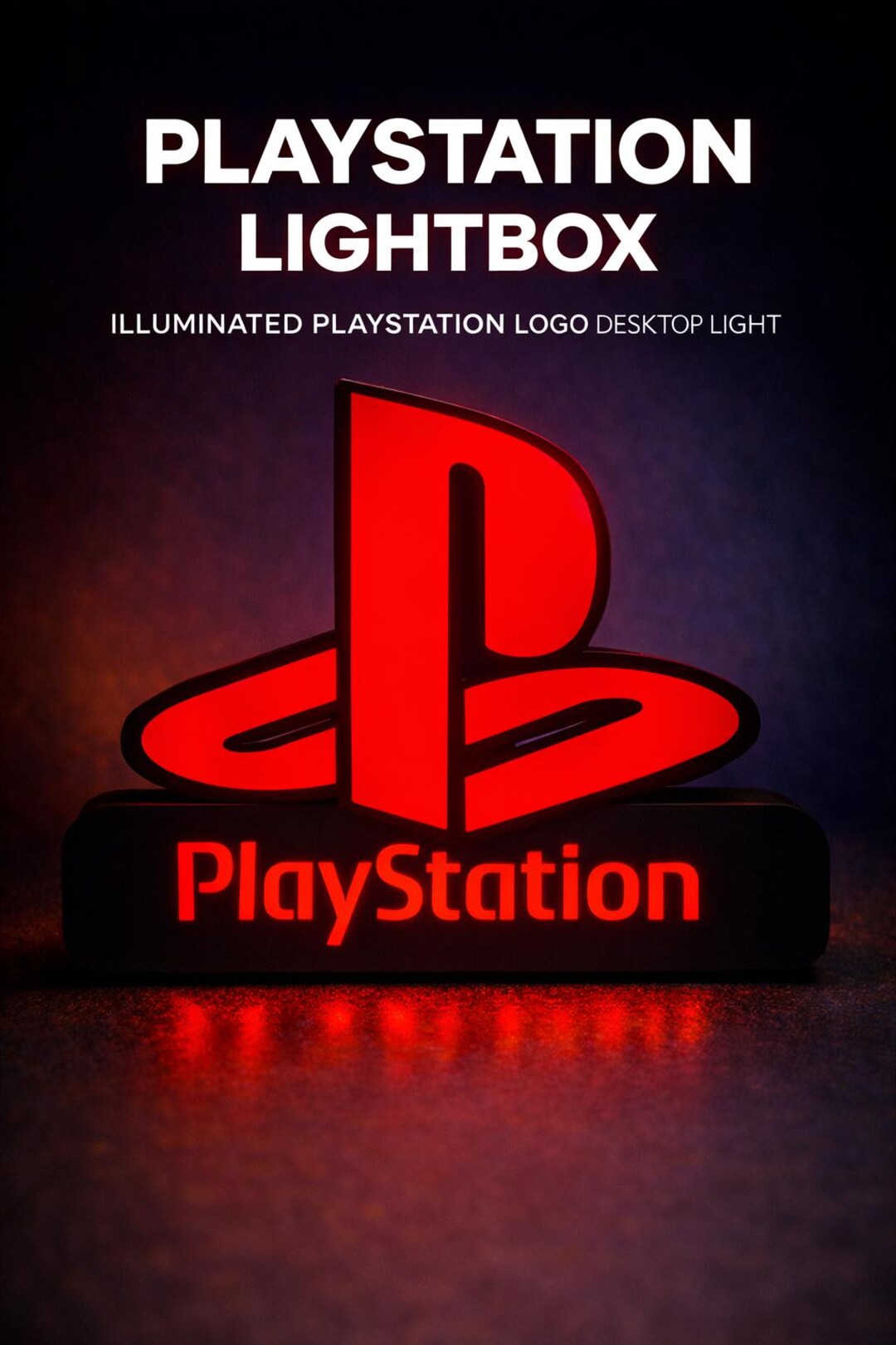 Playstation Logo Lightbox | Gaming Room Decor, USB Powered - Etsy