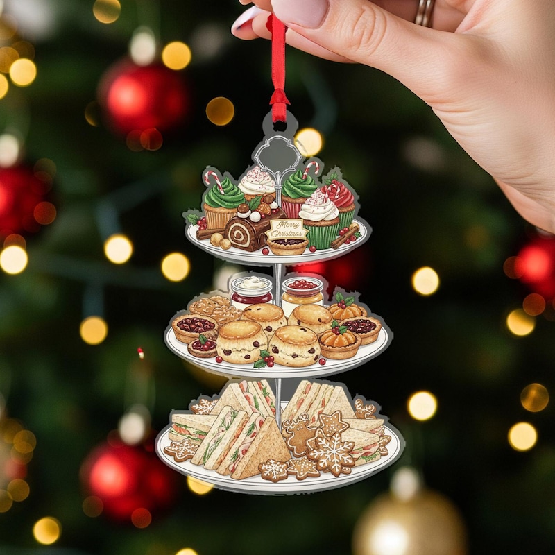 Tea Cup Ornament for Tree - Etsy