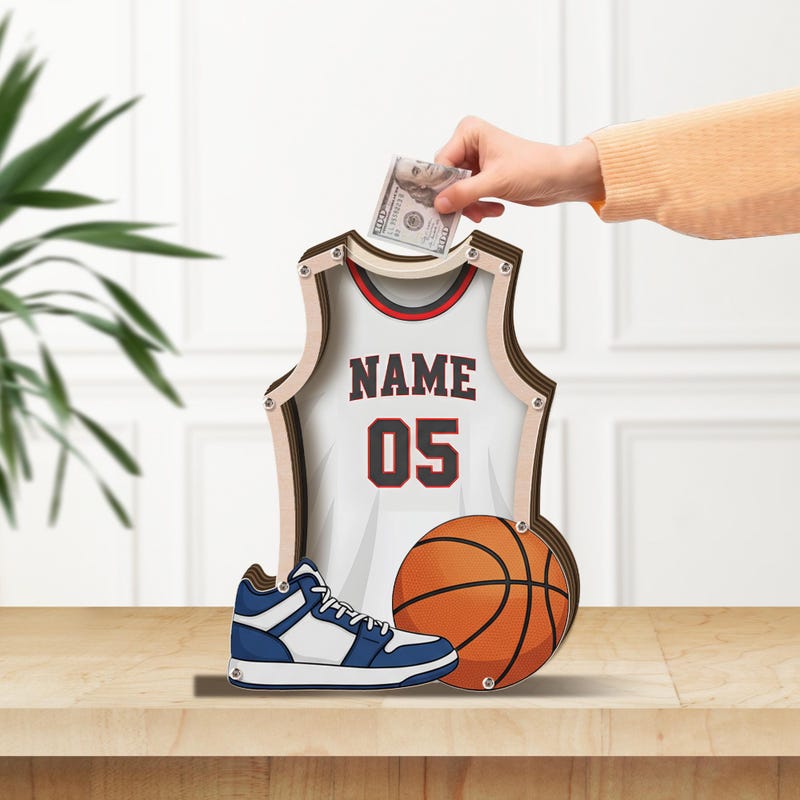 Sports Piggy Bank - Etsy