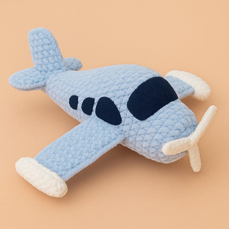 Crochet Airplane - Etsy