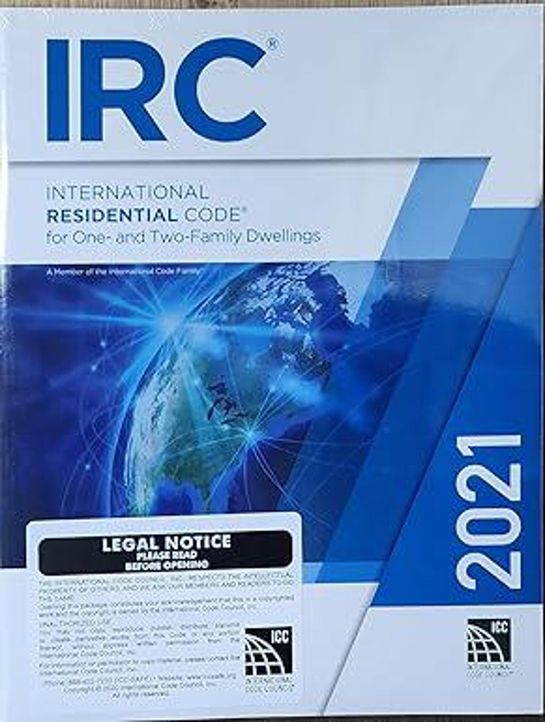 2021 International Residential Code International Code Council Series ...