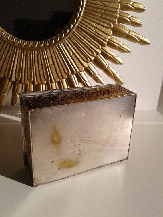 Beautiful Ancient Heavy Silver Plated Copper Brass Me… - Gem