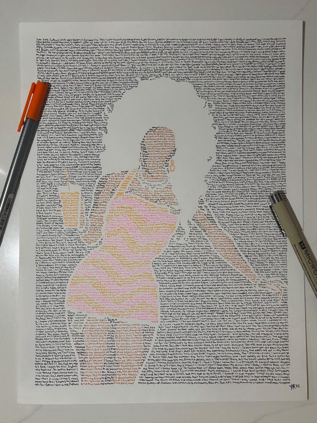Kori King Script Print - Etsy
