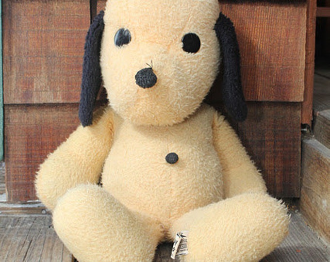 Vintage Stuffed Henry Dog 1971 - Etsy
