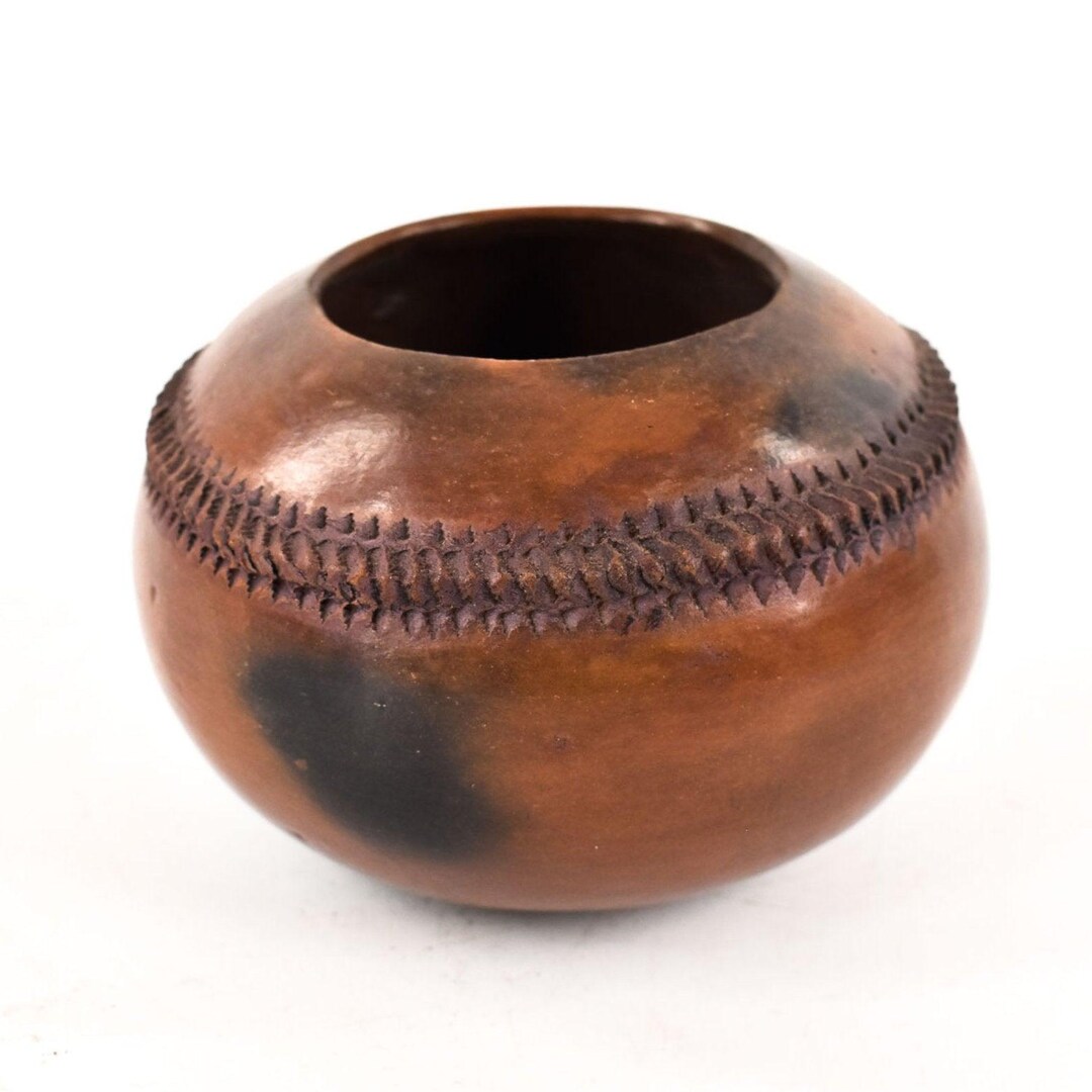 Zulu Clay Pottery Bowl South Africa - Etsy