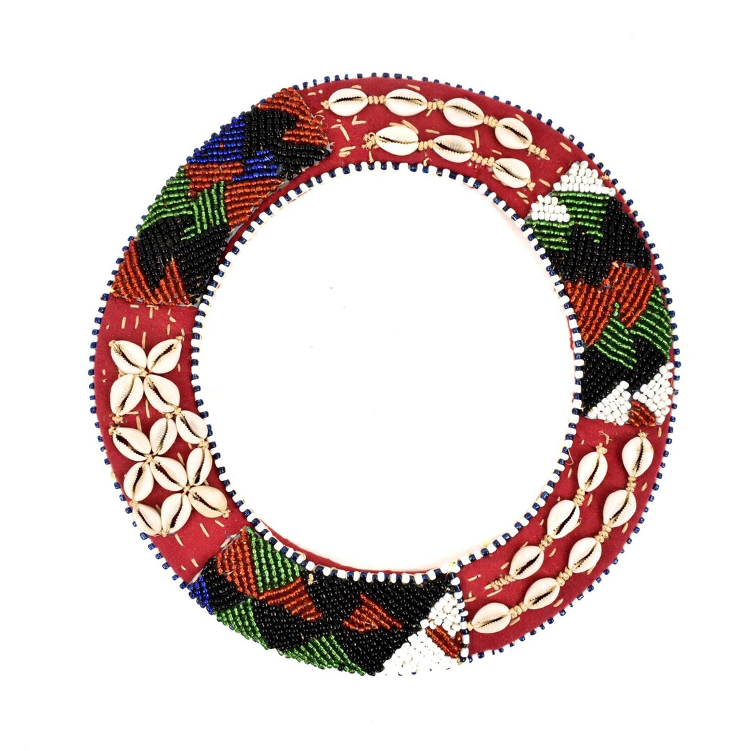 Kuba Beaded Collar Congo - Etsy