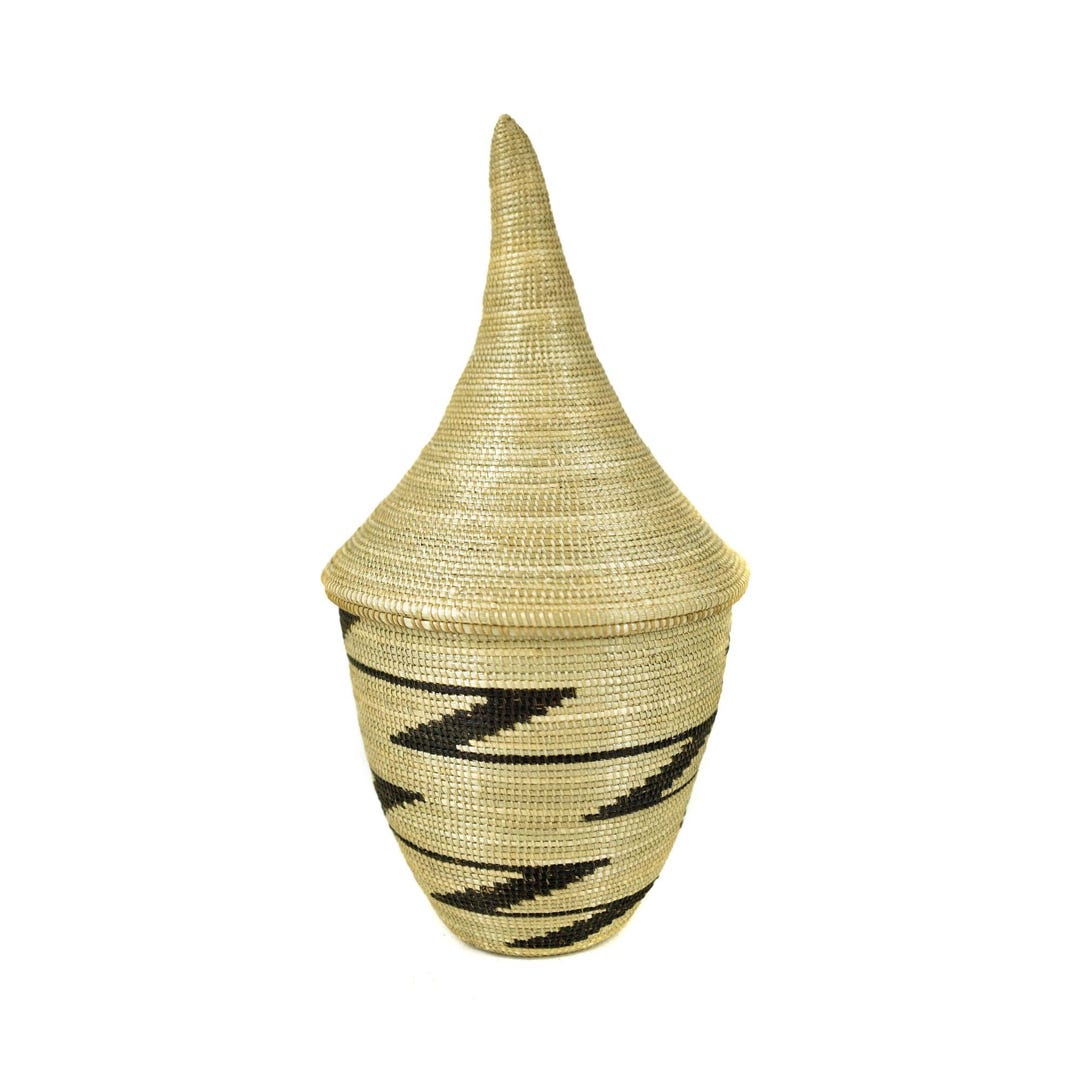 Tutsi Tight Weave Basket With Lid Rwanda - Etsy