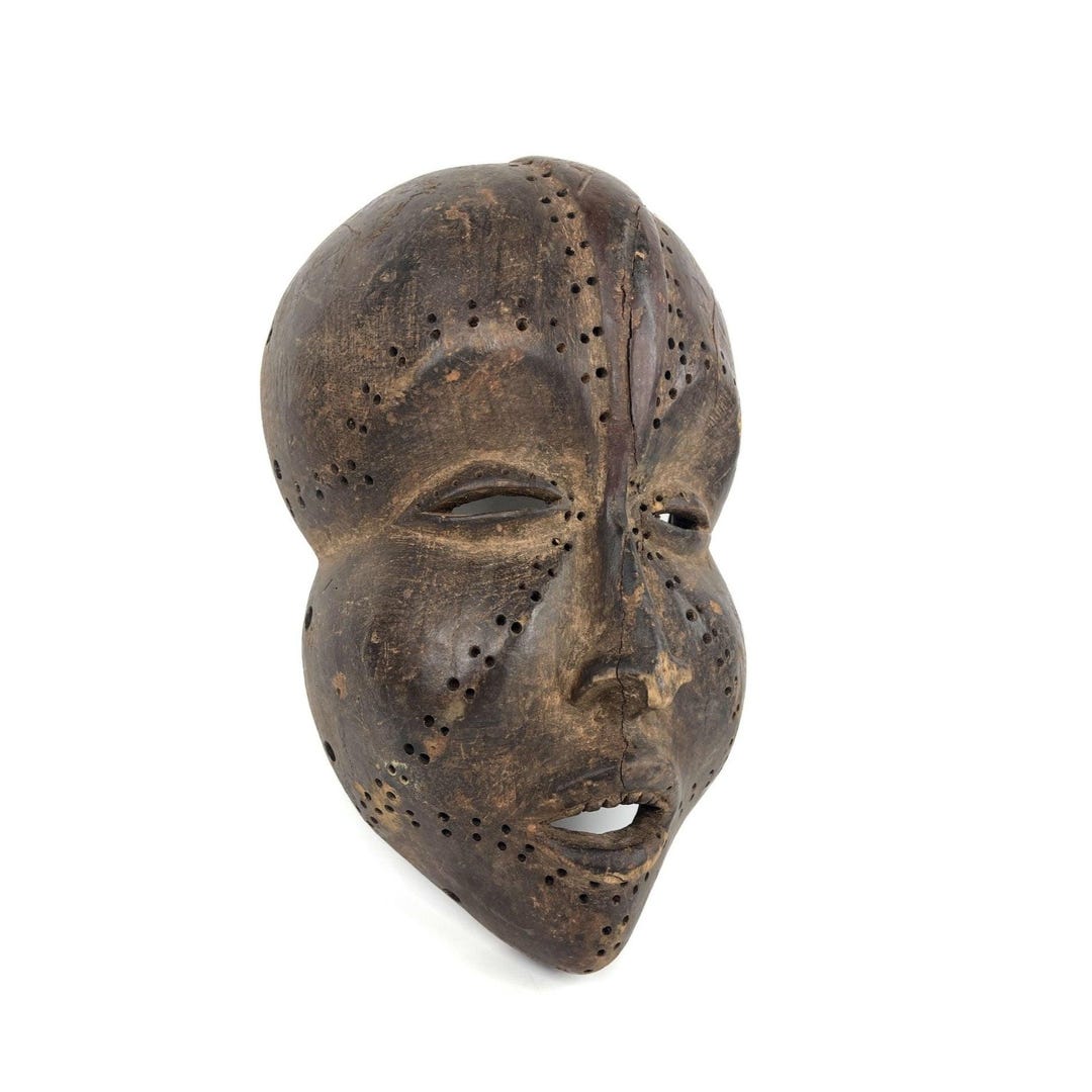 Bene Lulua Mask Congo - Etsy