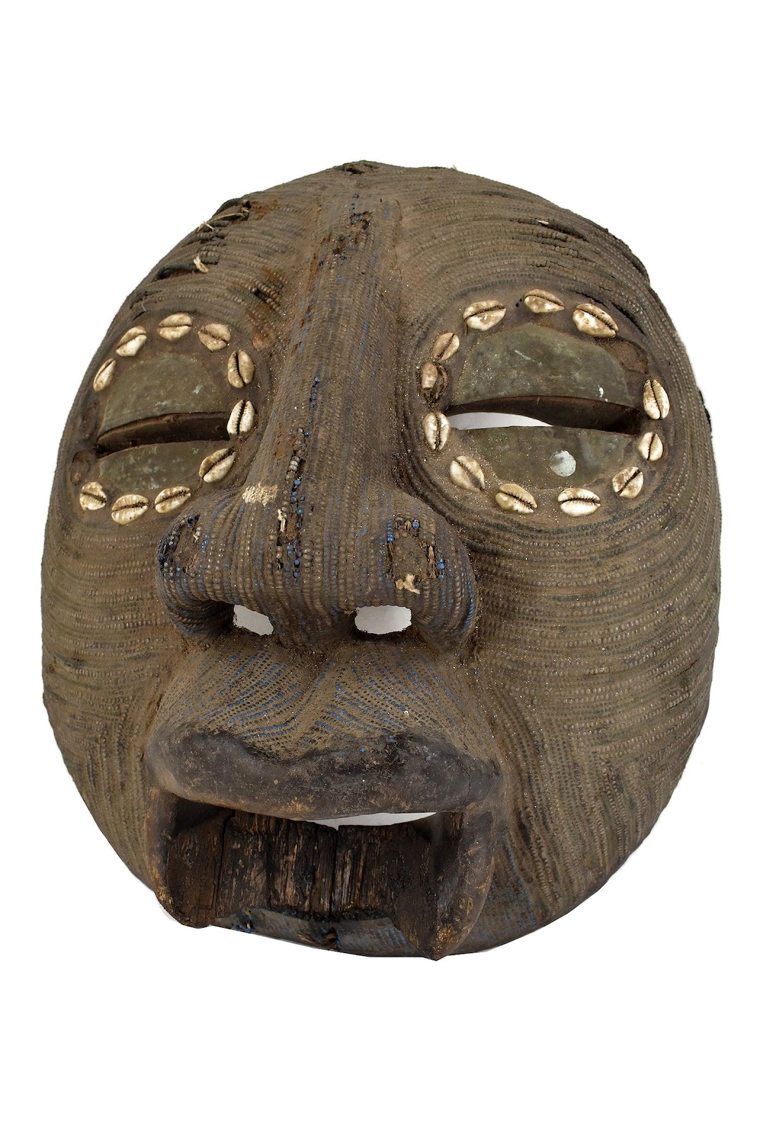 Kota Beaded Face Mask With Shells Gabon - Etsy