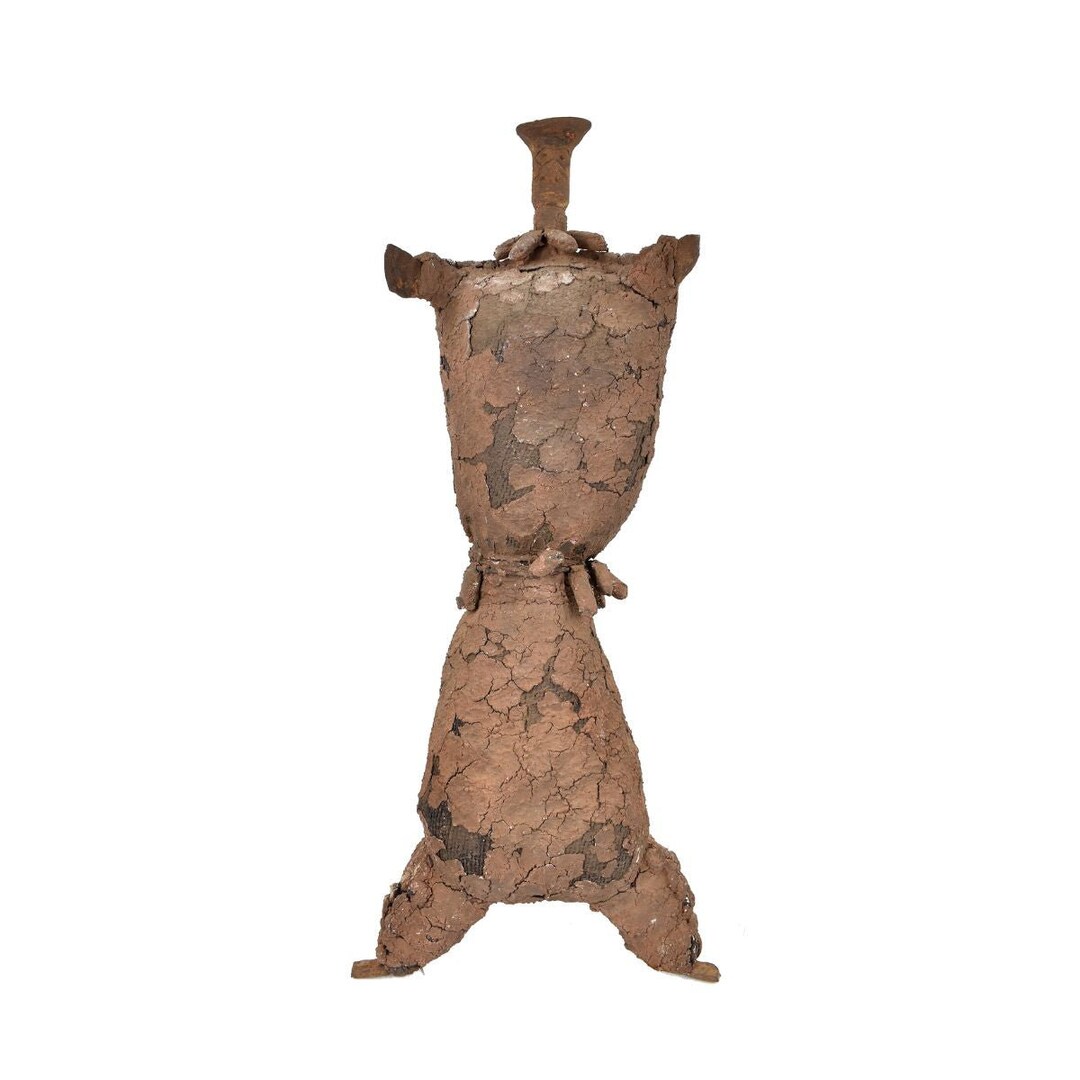Fon Vodun Boccio Encrusted Fetish Statue Benin - Etsy