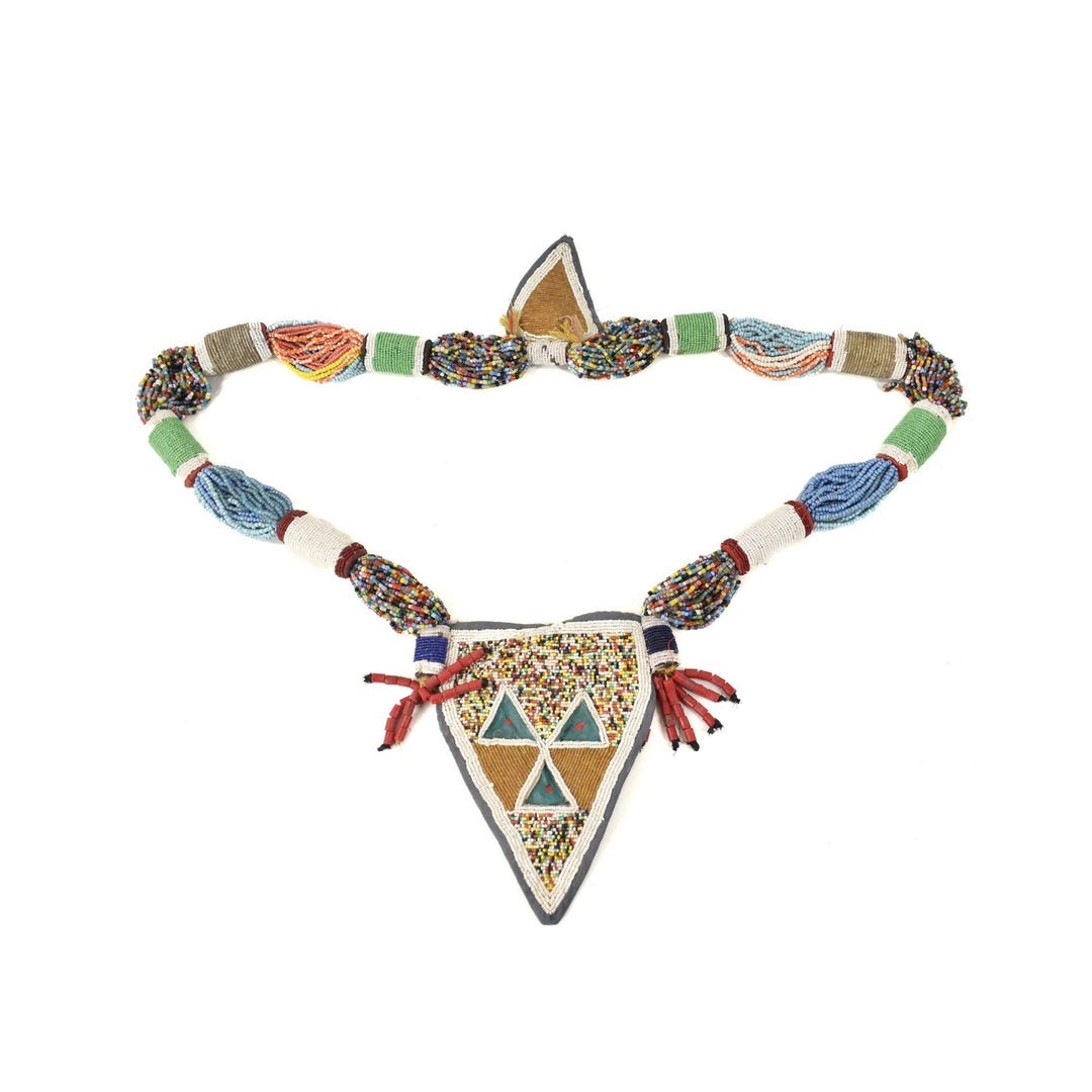 Yoruba Beaded King's Divination Necklace Odigba Ifa Nigeria - Etsy