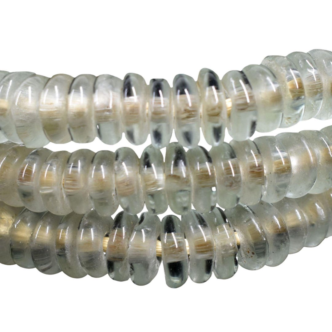 Translucent Annular Trade Beads 28 Inch Italy - Etsy