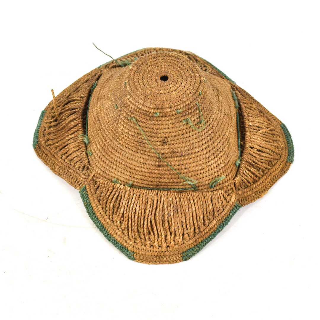 Kuba Handwoven Laket Hat Congo - Etsy