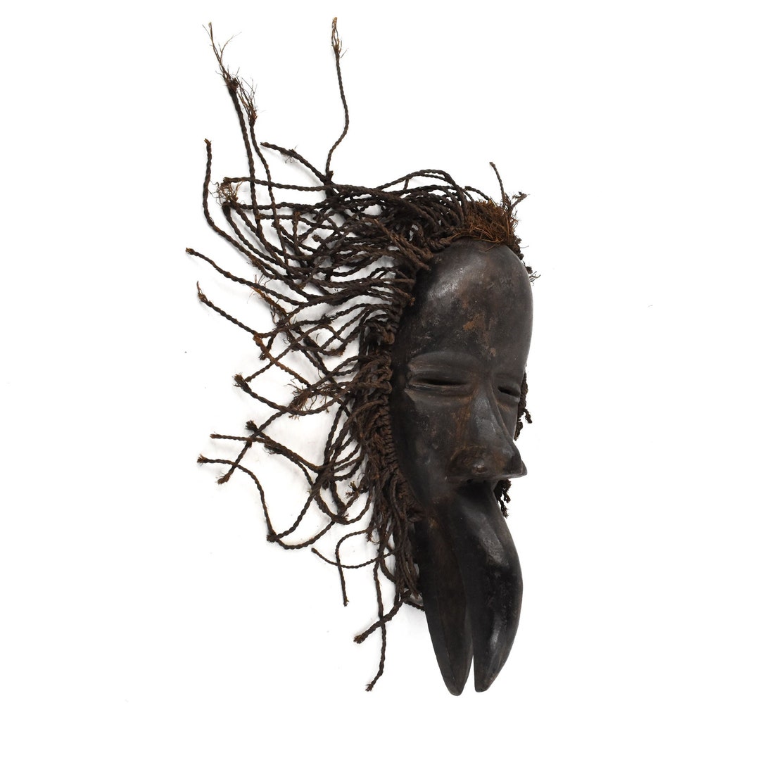 Dan Bird Mask With Beak Côte D'ivoire - Etsy