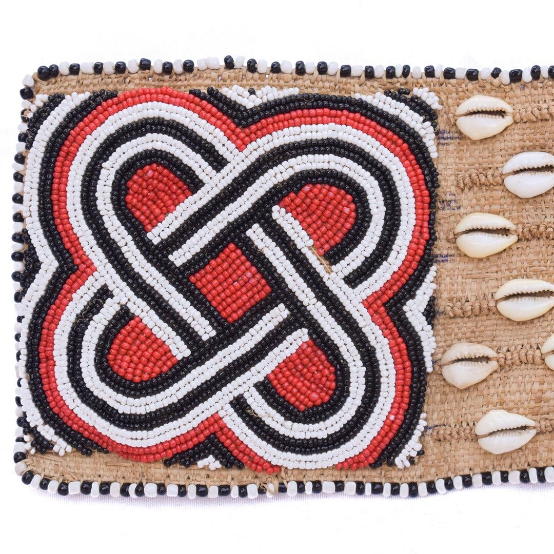 Kuba Belt With Cowrie Shells Congo - Etsy