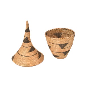 Tutsi Basket With Lid Rwanda - Etsy