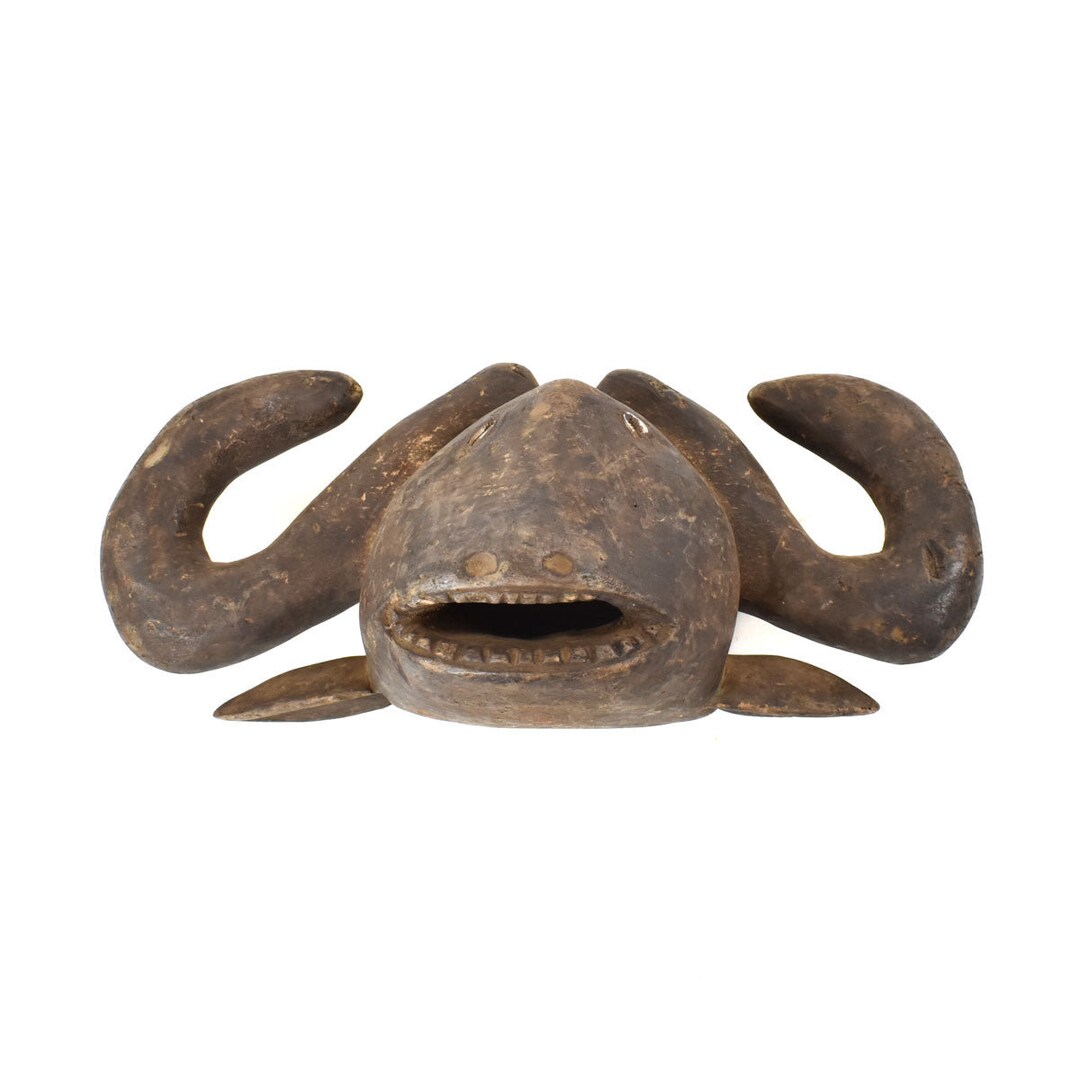 Hemba Water Buffalo Mask Congo - Etsy