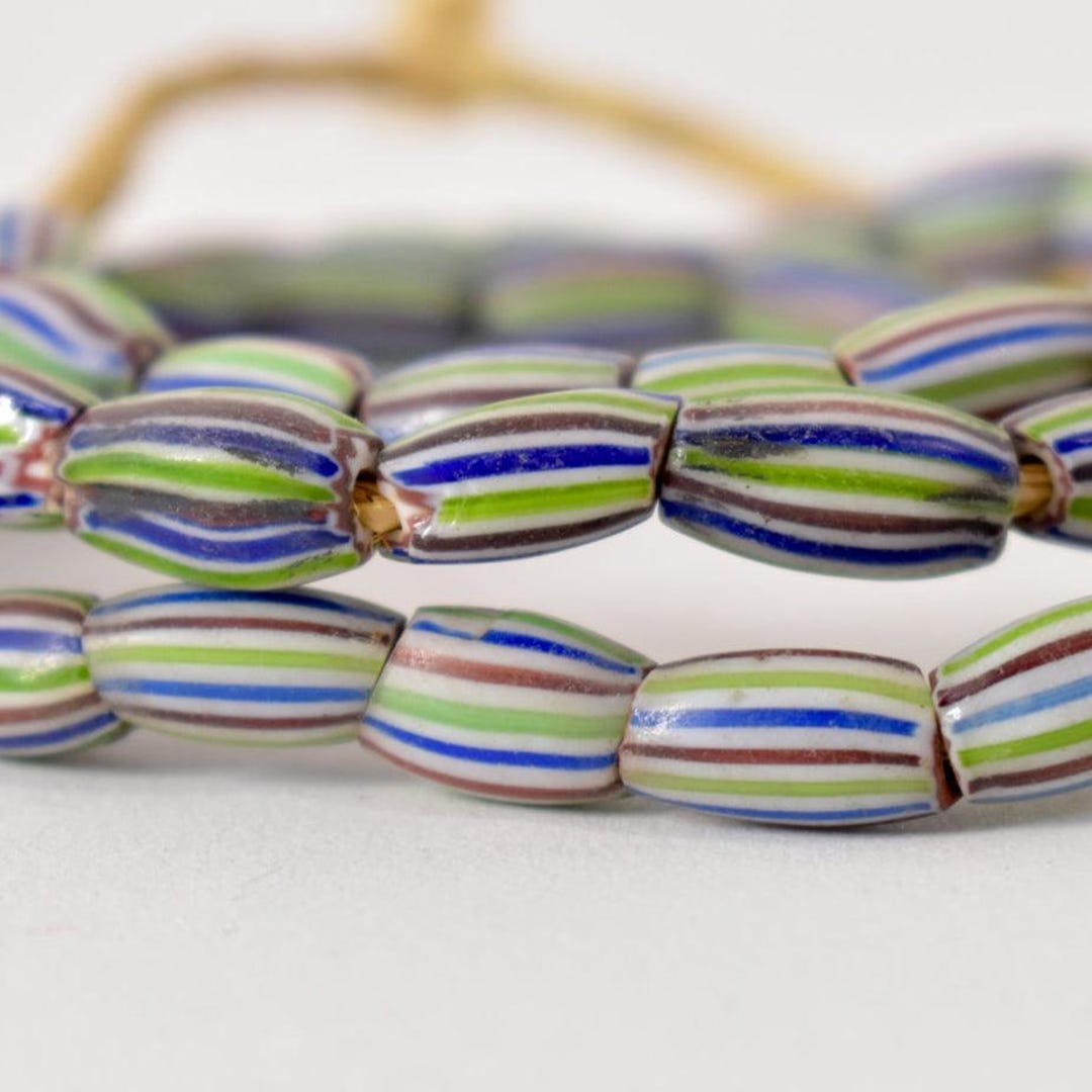 Venetian Melon Trade Beads - Etsy