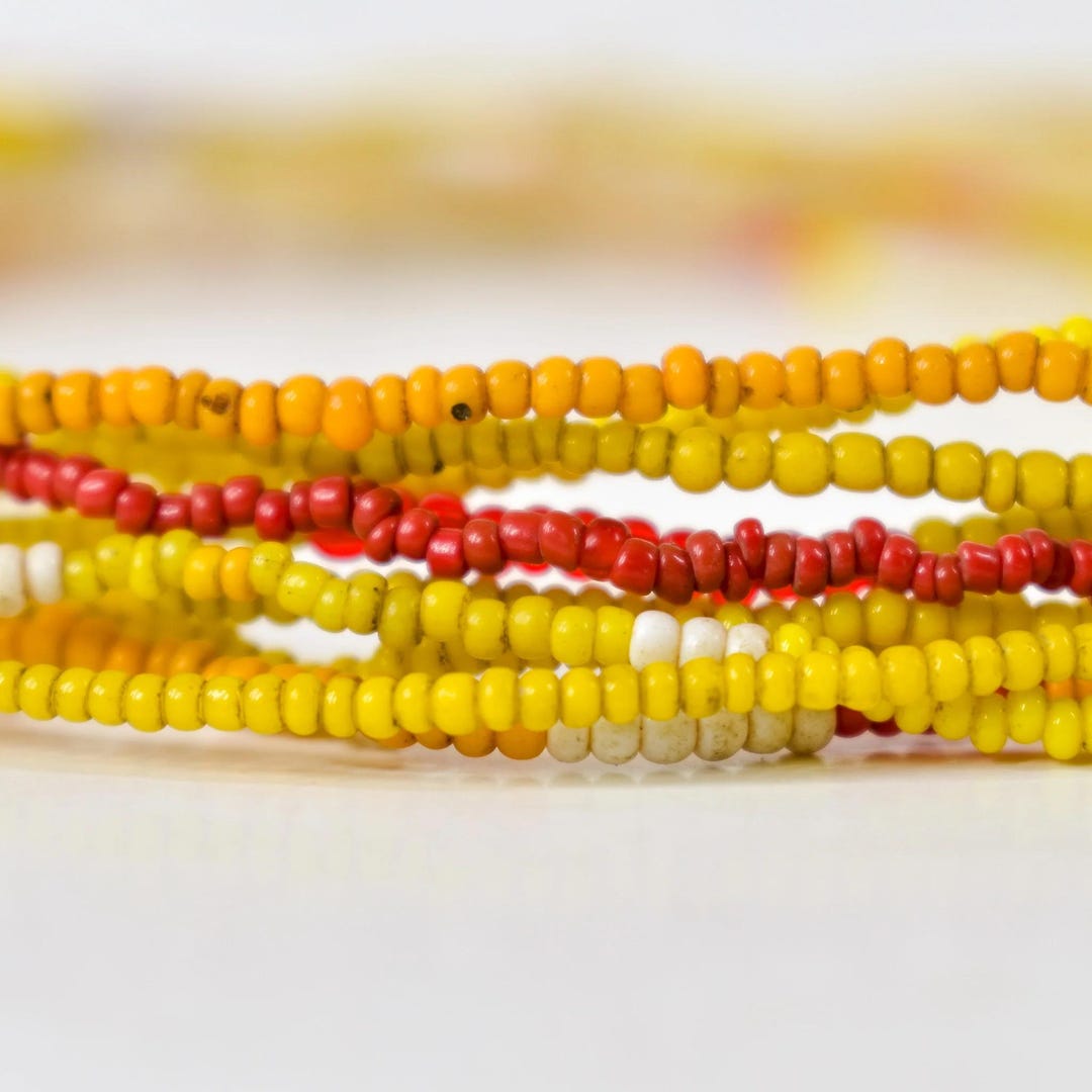 5 Strands Old Seed Mixed Tiny Trade Beads - Etsy