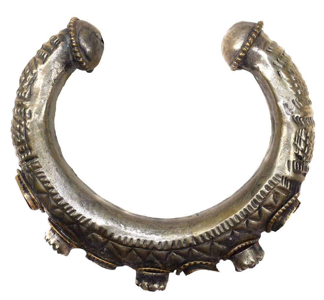 Tibetan Silver and Resin Bangle - Etsy