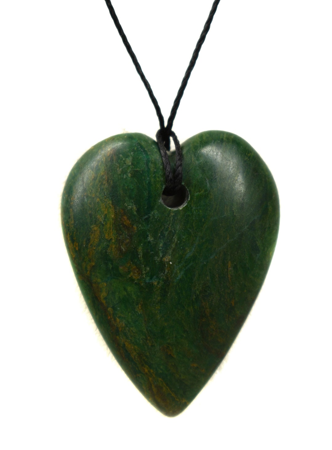 Shona Verdite Heart Pendant Zimbabwe Mzimba Collection - Etsy