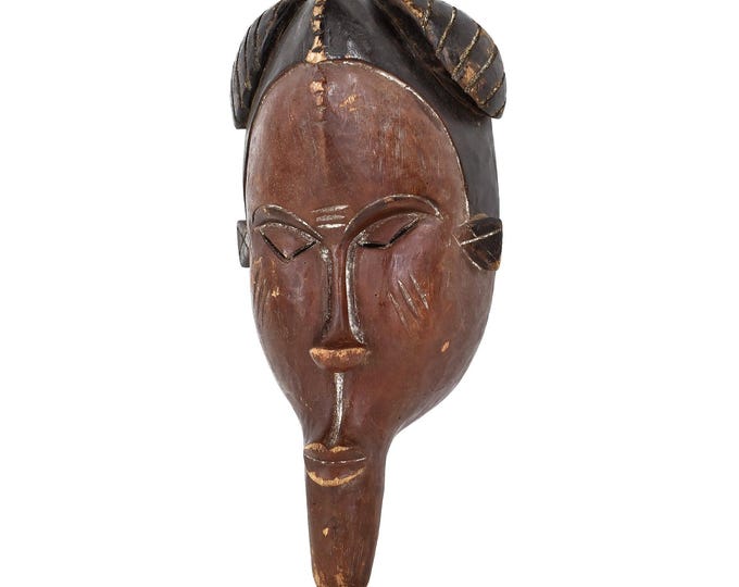 African Angolan Choukwe Tribe Wood and Bamboo Mask - Etsy