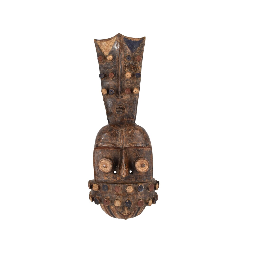 Grebo Mask With Four Tubular Eyes Horns Liberia 146794 - Etsy