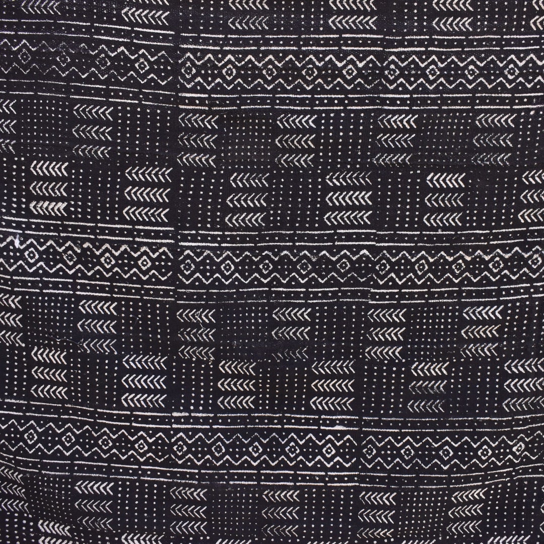 Bògòlanfini Black Mudcloth Textile Mali 60x40.5 Inch - Etsy