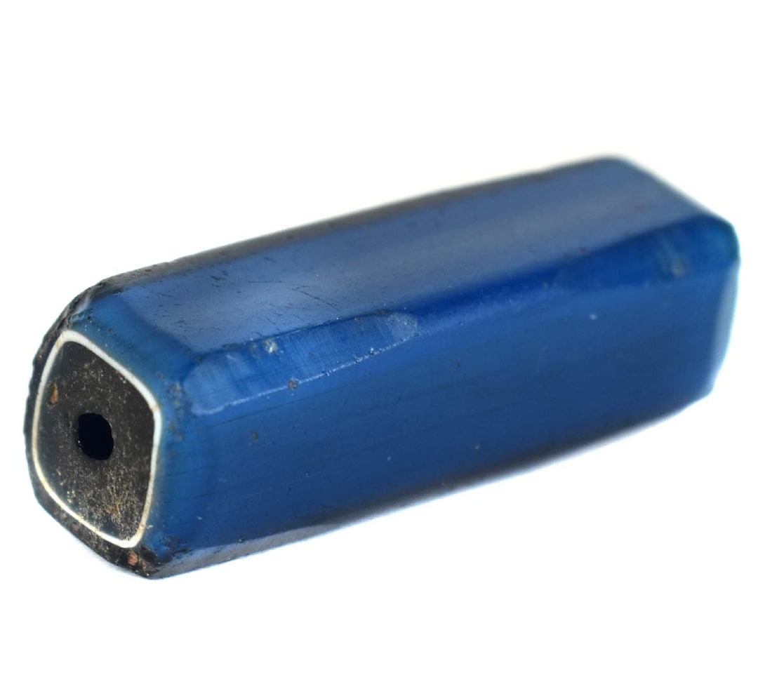 Loose Blue Nueva Cadiz Trade Bead 35mm 133285 - Etsy