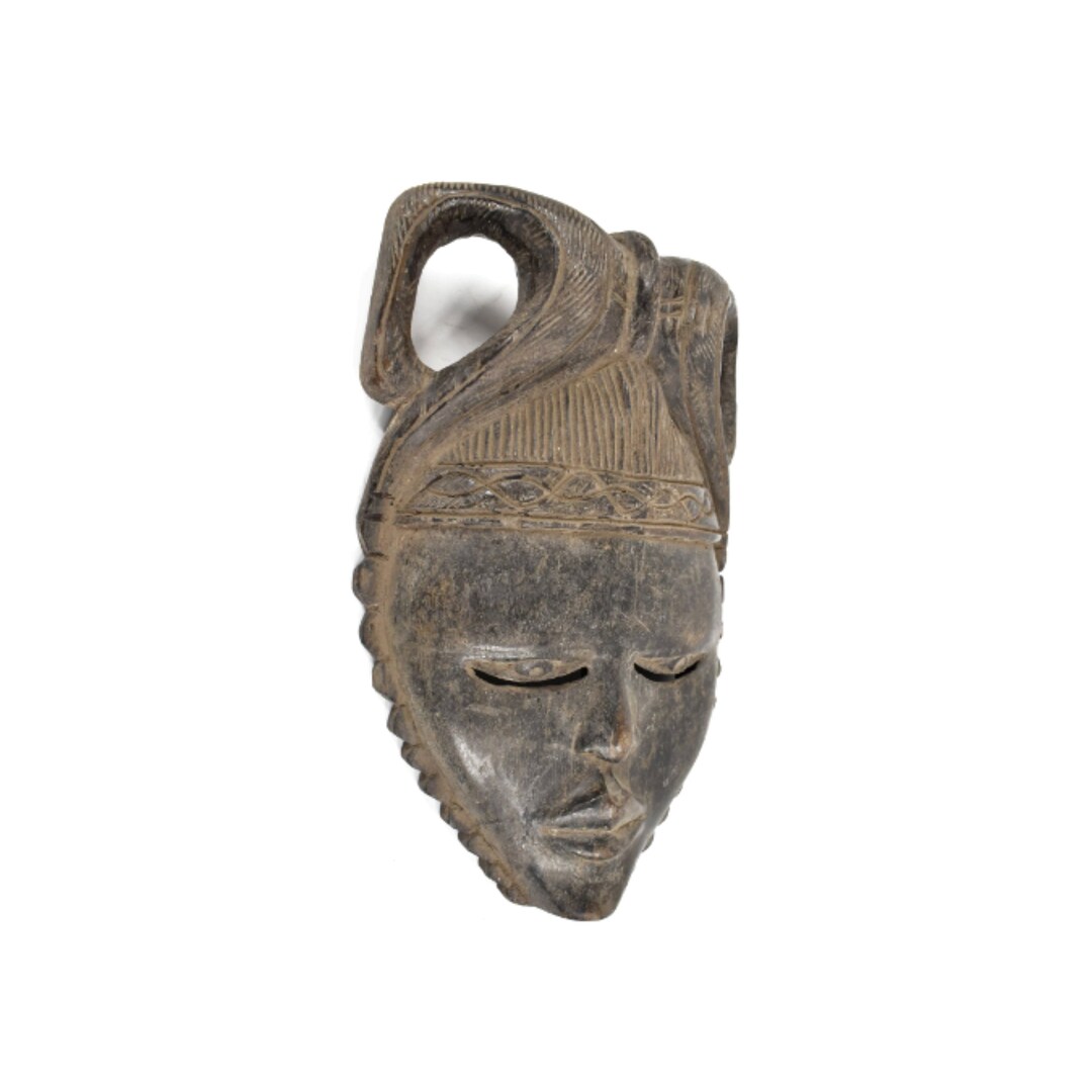 Baule Portrait Mask Kpan or Mblo Côte D'ivoire 142431 - Etsy