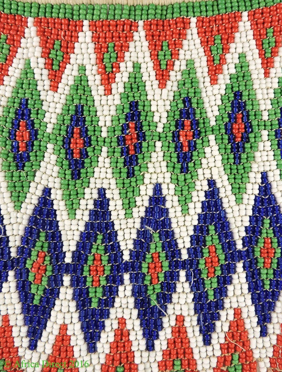 Kirdi Apron Beadwork Cache Sexe Pikuran Cameroon Africa 108189 - Etsy