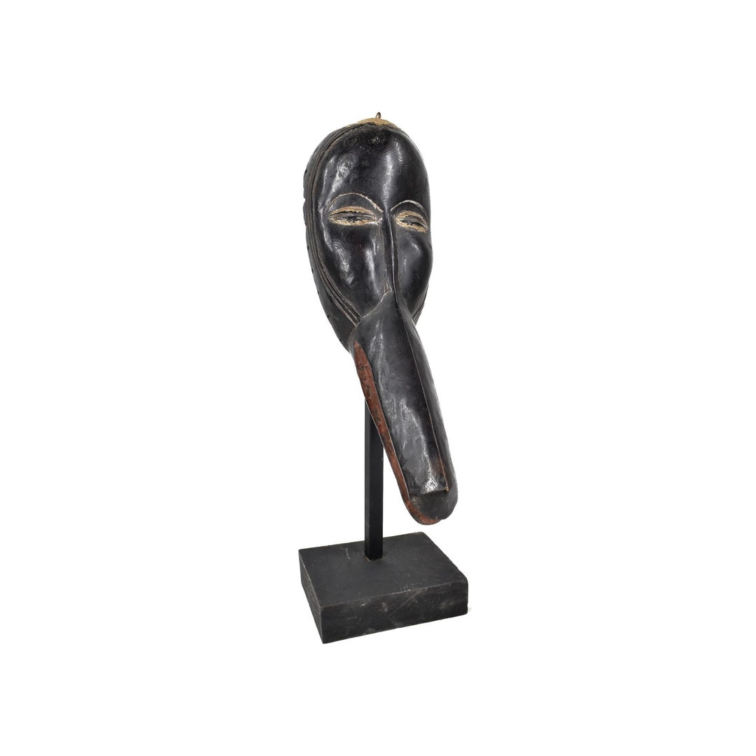 Dan Bird Mask With Beak on Custom Stand Liberia - Etsy