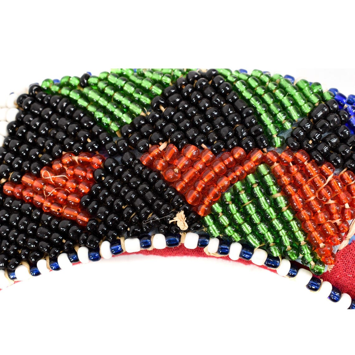 Kuba Beaded Collar Congo - Etsy