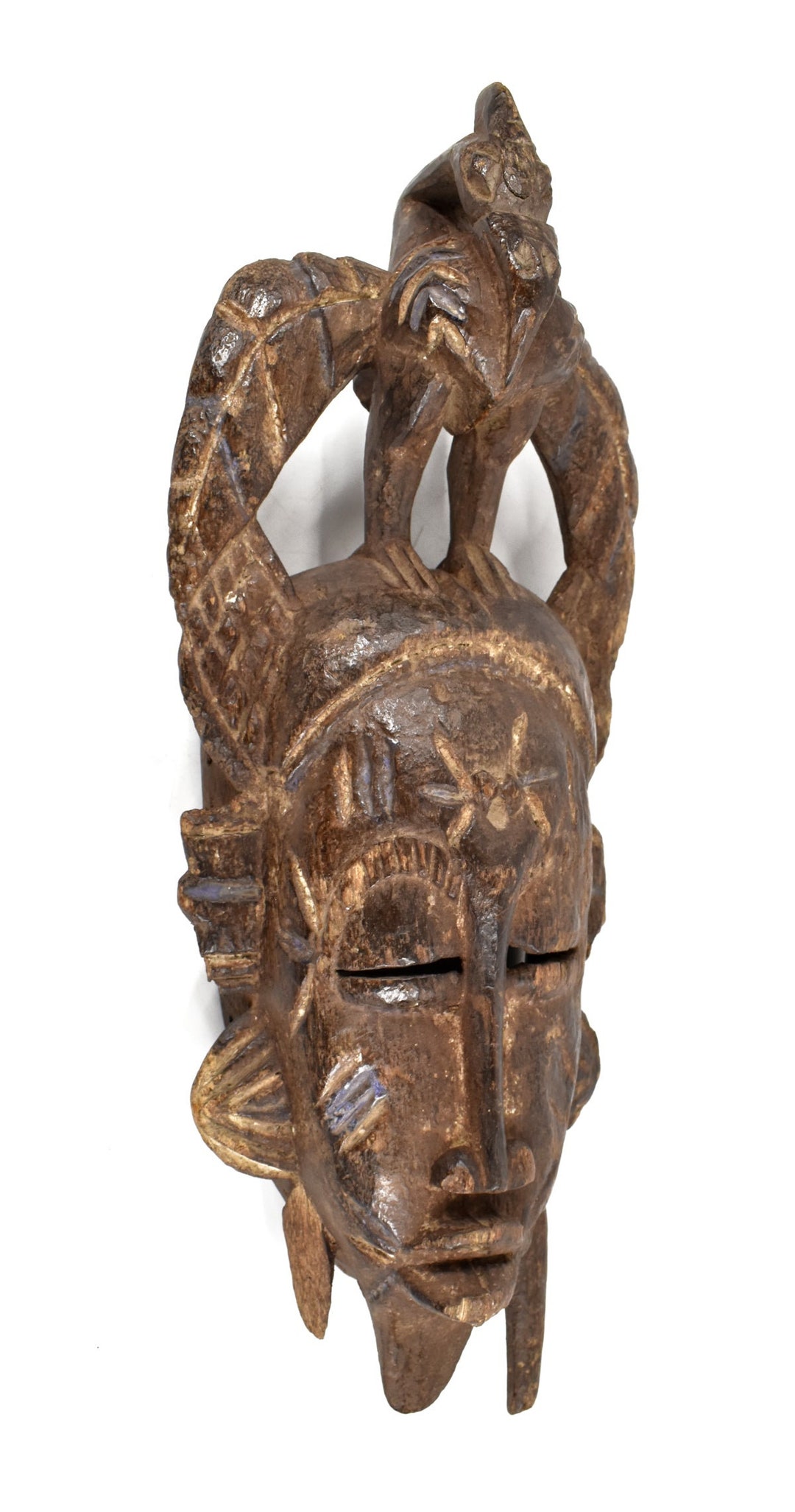 Senufo Kpelie Mask Côte D'ivoire - Etsy
