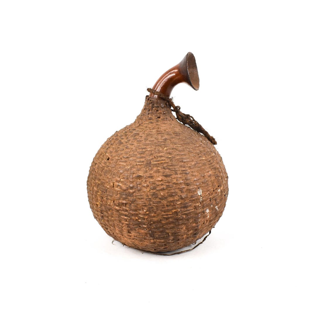 Maasai Milk Gourd Container Kenya - Etsy