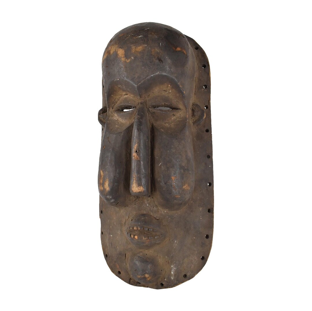 Suku Wood Mask Congo 24 Inch - Etsy