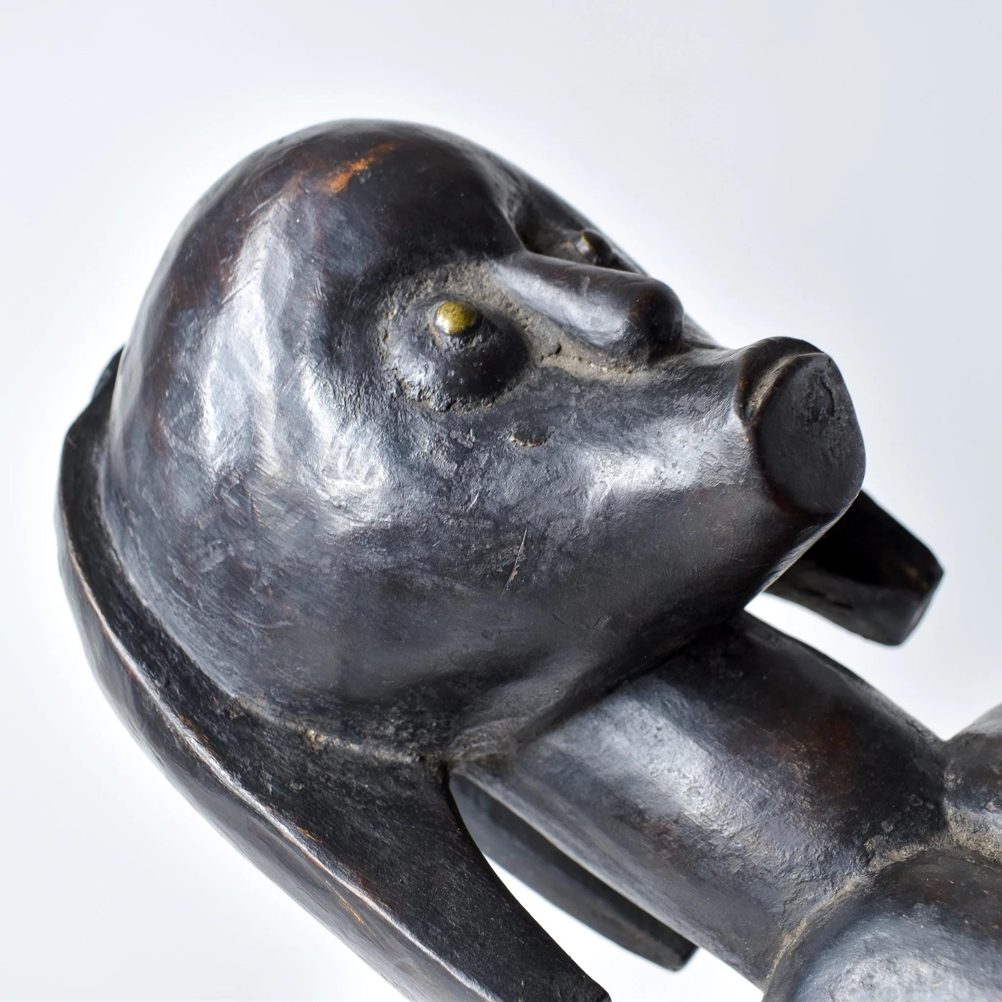 Fang Ngil Figure on Custom Base Gabon - Etsy