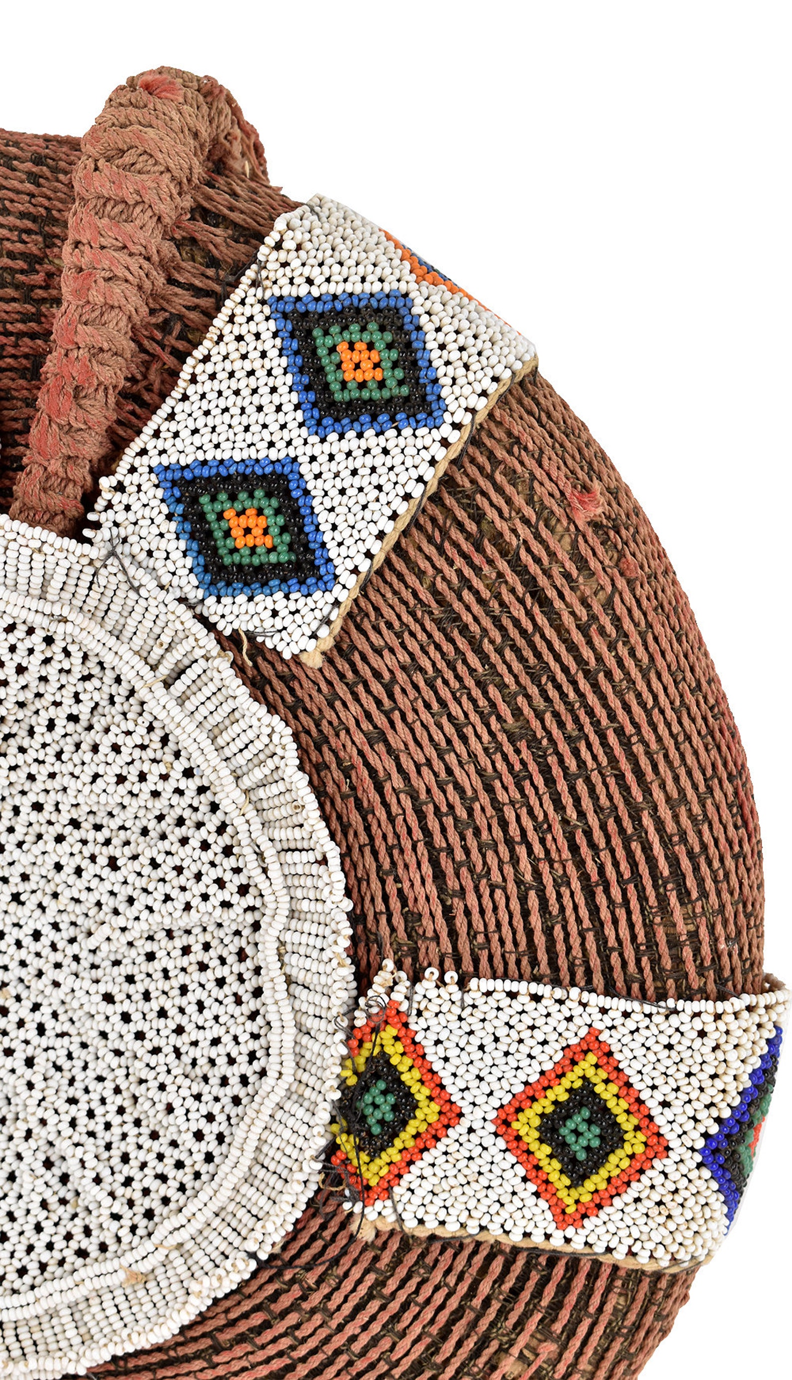 Zulu Isicholo Headdress Hat Married Woman African Art Etsy