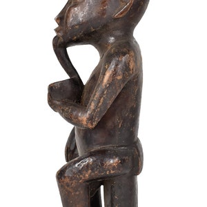 Kongo Seated Figure Wood Congo African Art 138159 - Etsy