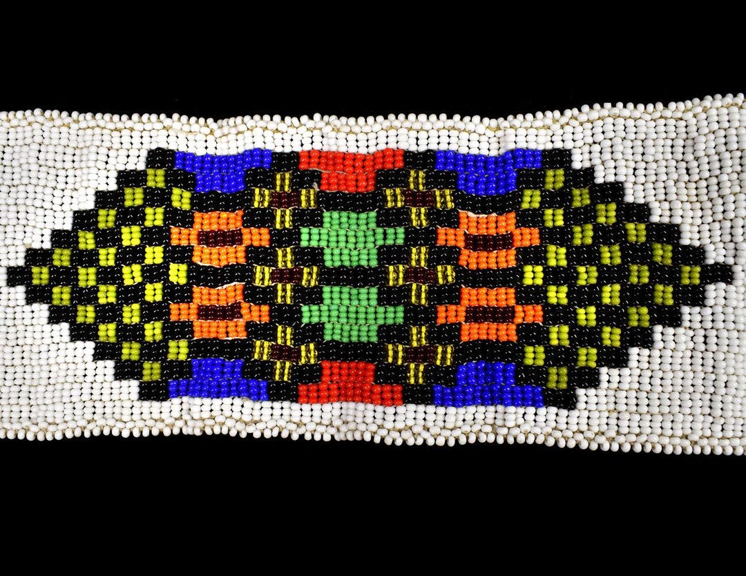 Zulu Beaded Belt South Africa Dori Collection - Etsy