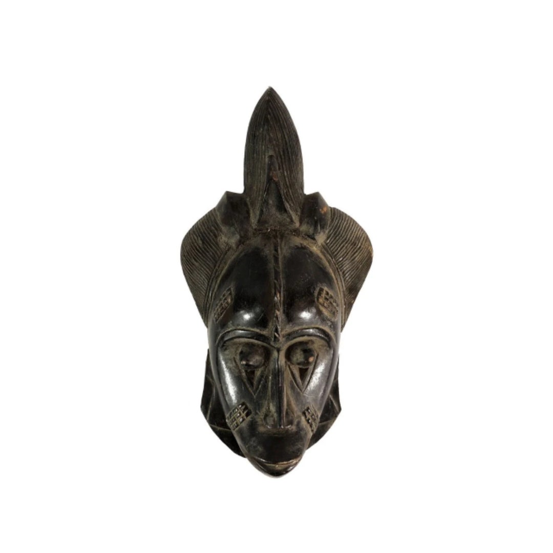 Baule Portrait Mask Kpan or Mblo Cote D'ivoire African Art 144410 - Etsy