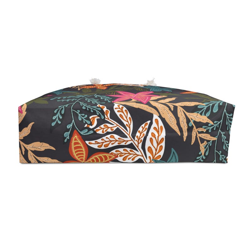 Tropical Night Beach Carryall Weekender Tote Bag, Oversized Packable ...