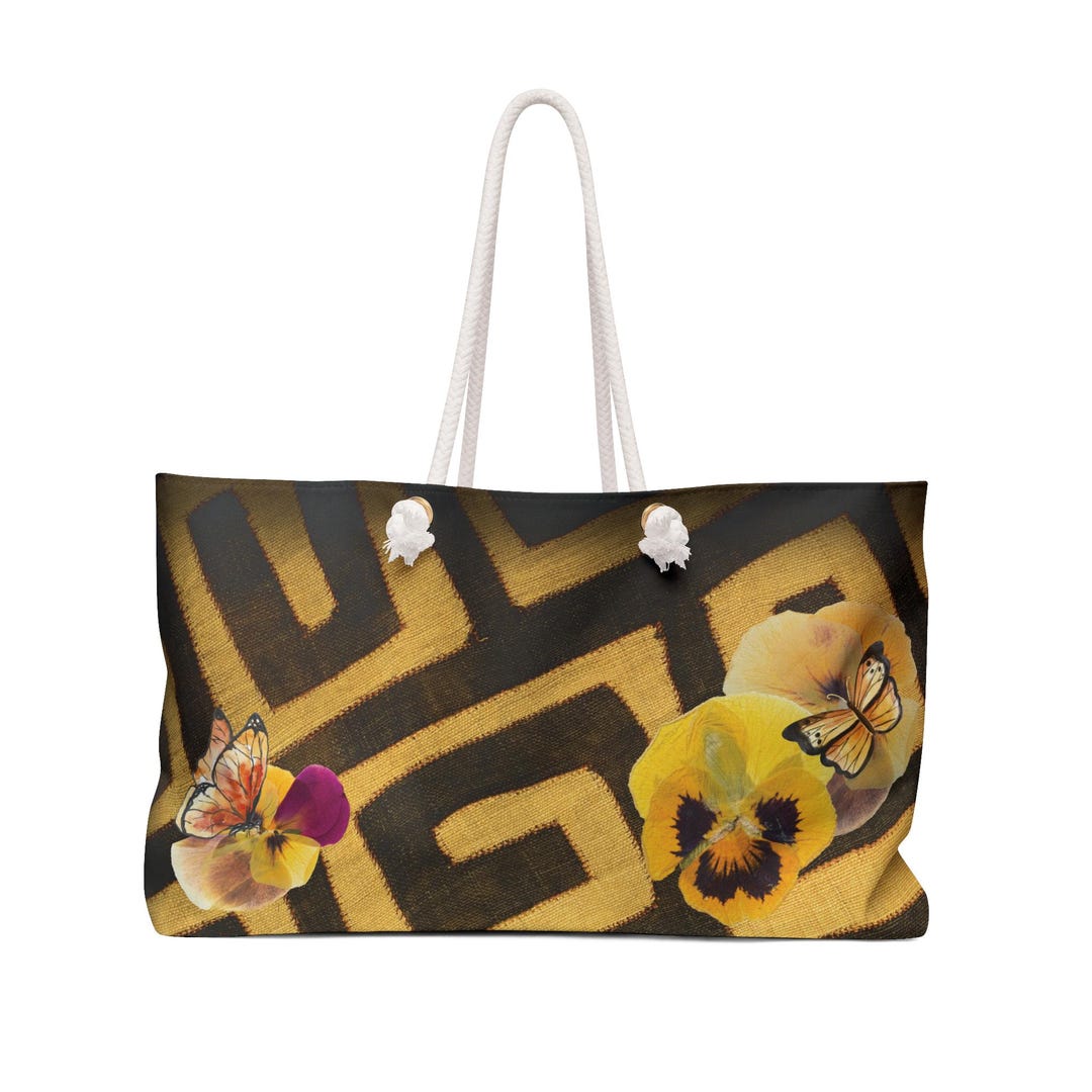 Tribal Beach Carryall Weekender Tote Bag, Oversized Packable Travel ...