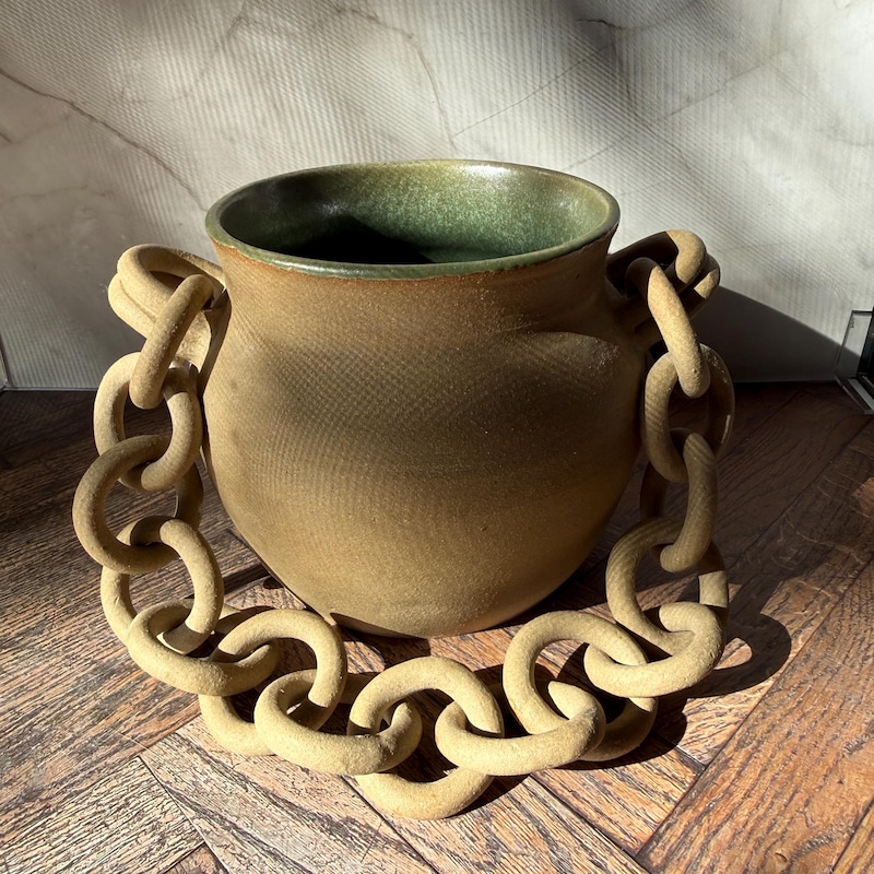 One of a Kind Pottery Vase - Etsy