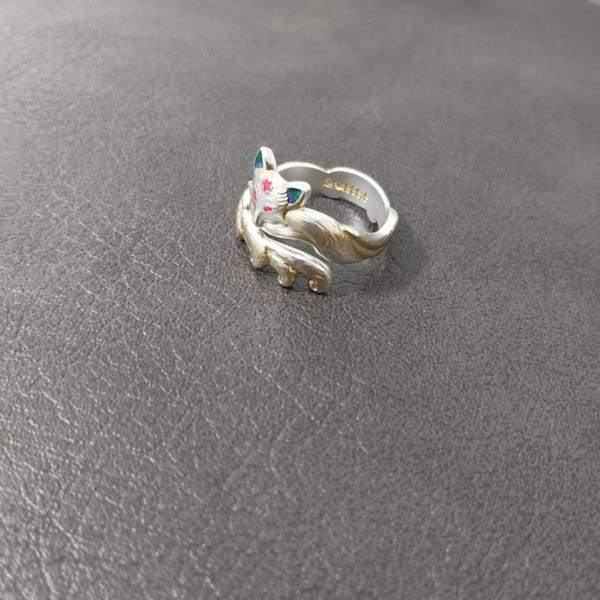 Kitsune Ring - Etsy