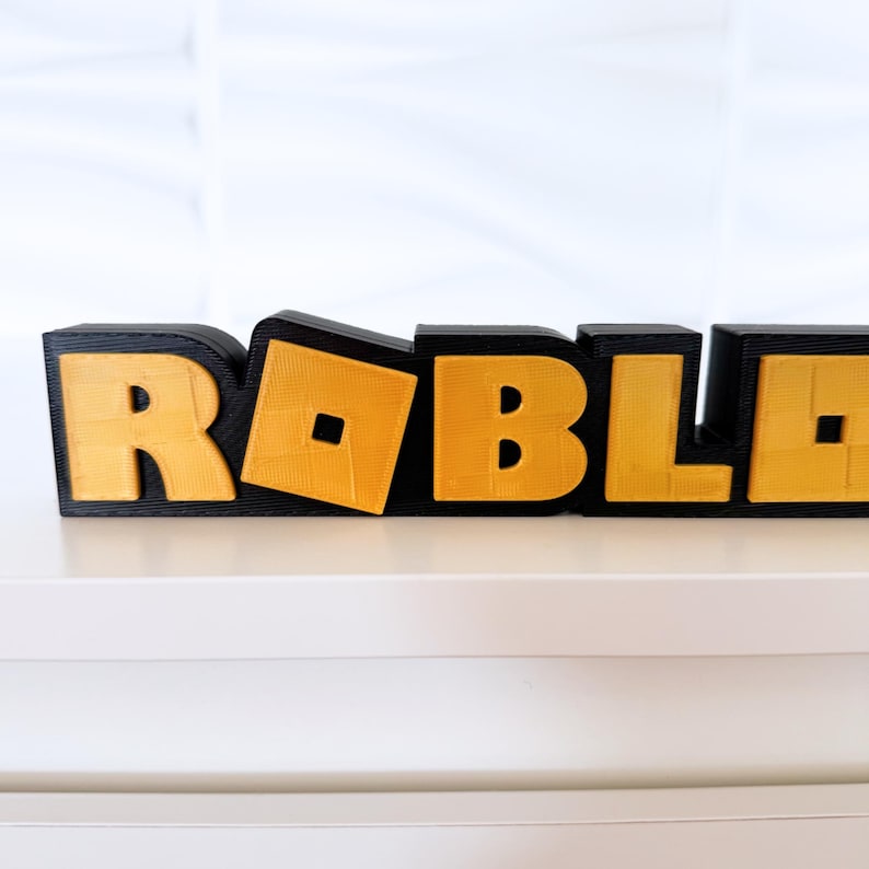 Roblox Party Decor - -roblox Sign- Roblox Box Name - Roblox Birthday ...