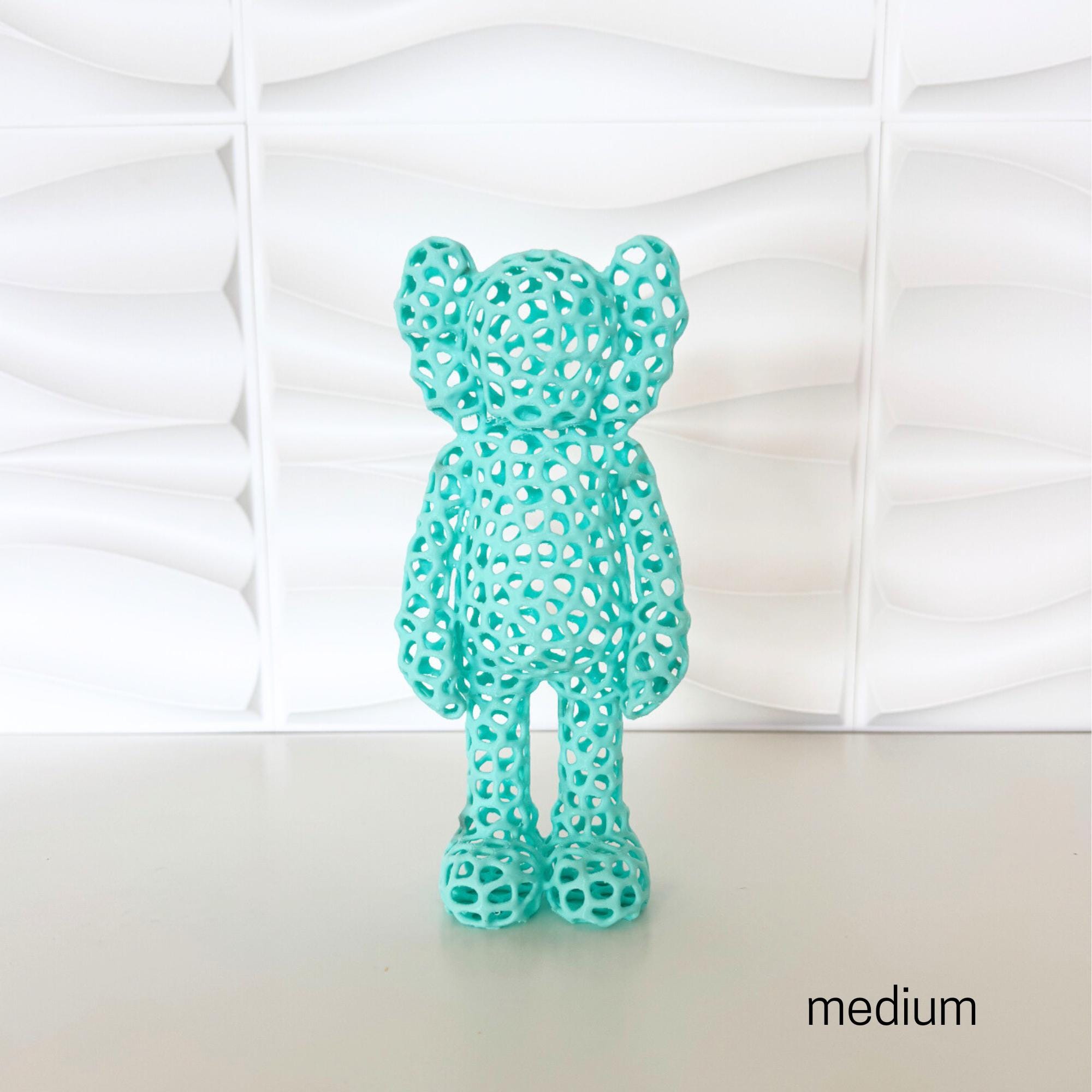 Brick Kaws 3D Print - Kaws Brick Print - 3D Bear - 3D Bear Brick Kaws ...