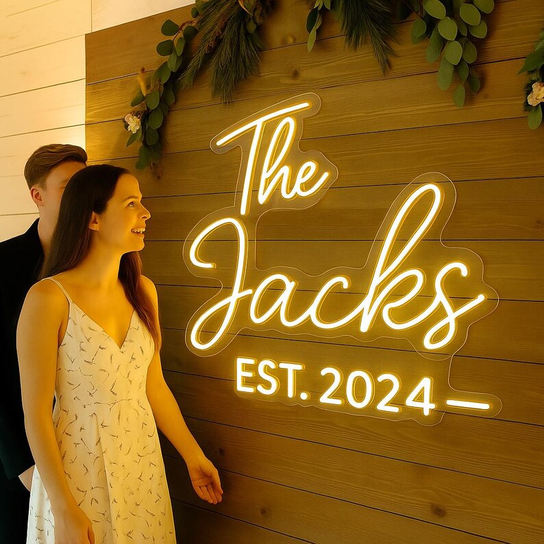 Neon Light Sign | Custom Neon Sign – Personalized LED Neon Name Sign ...