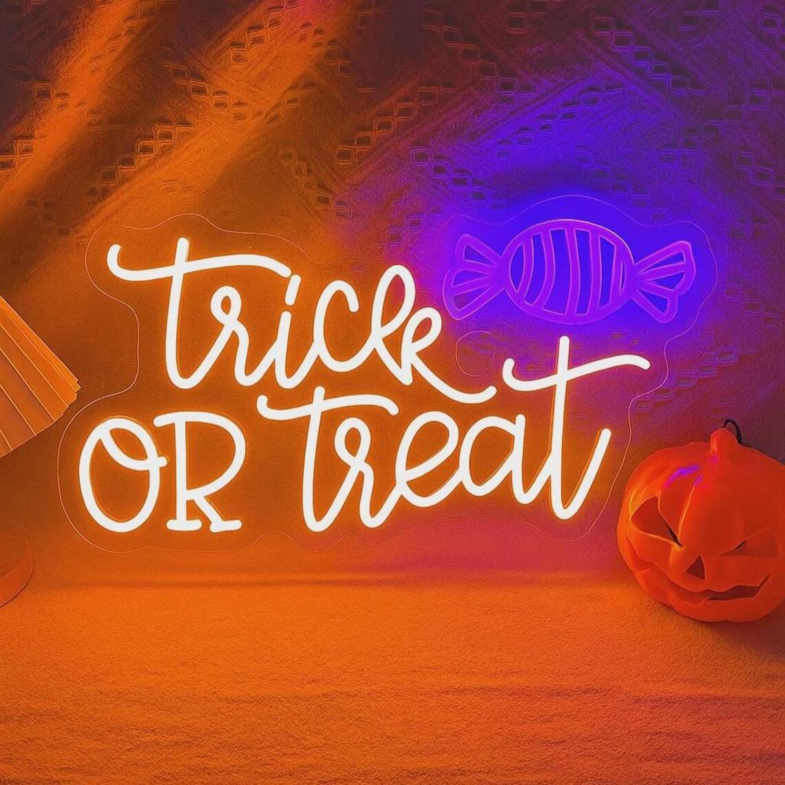Halloween Neon Sign - Spooky Neon Sign - Boo Neon Sign - Ghost Neon ...