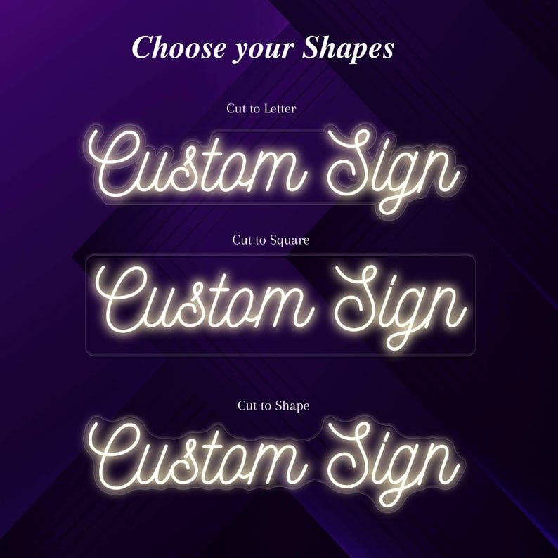 Custom Optical Neon Sign, Personalized LED Logo for Eyewear Shop & Eye ...